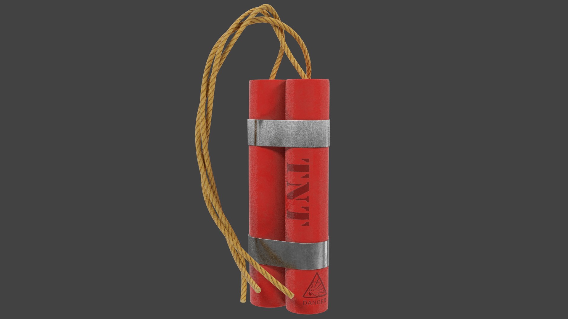 3D tnt dynamite explosives model - TurboSquid 1449884