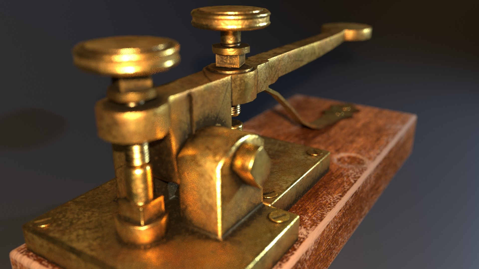 Mors telegraph 3D model - TurboSquid 1449895