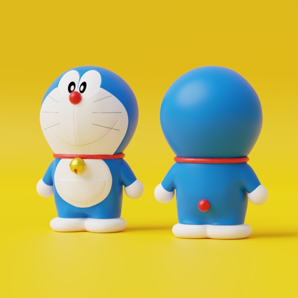modelo 3d Doraemon - TurboSquid 1449966
