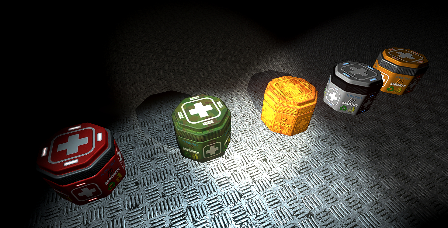 HiTech SciFi MedKit Box # 2 Modelo 3D - TurboSquid 1449972