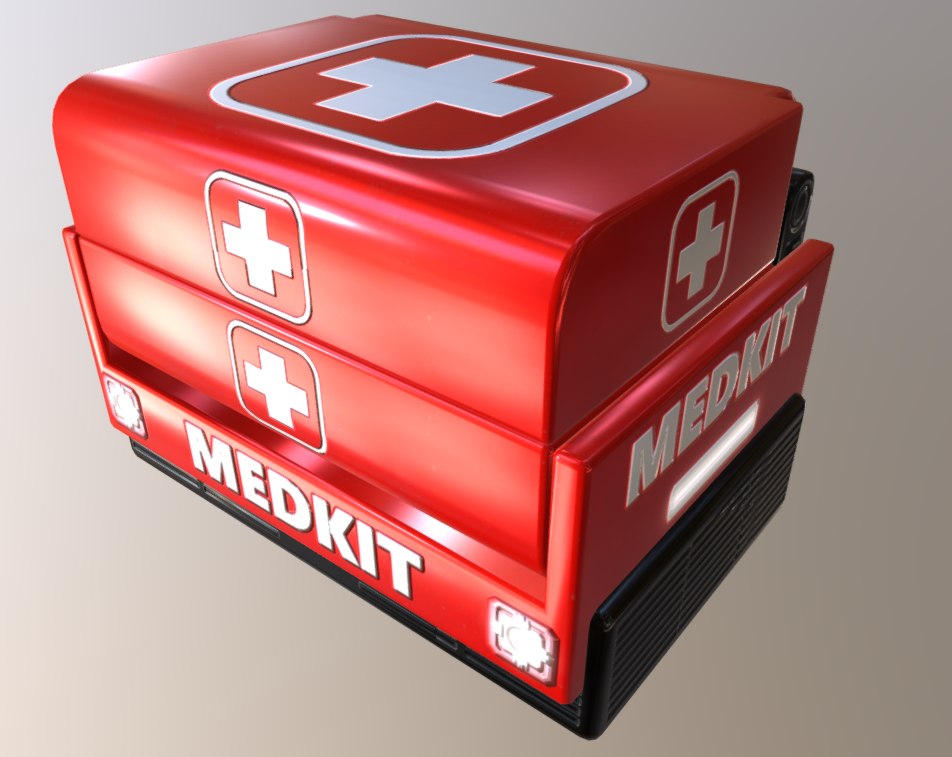 3D model medkit box crate - TurboSquid 1449994