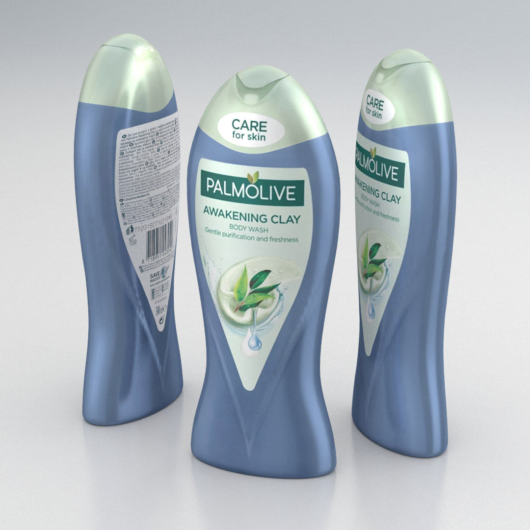 3D body wash model - TurboSquid 1450077