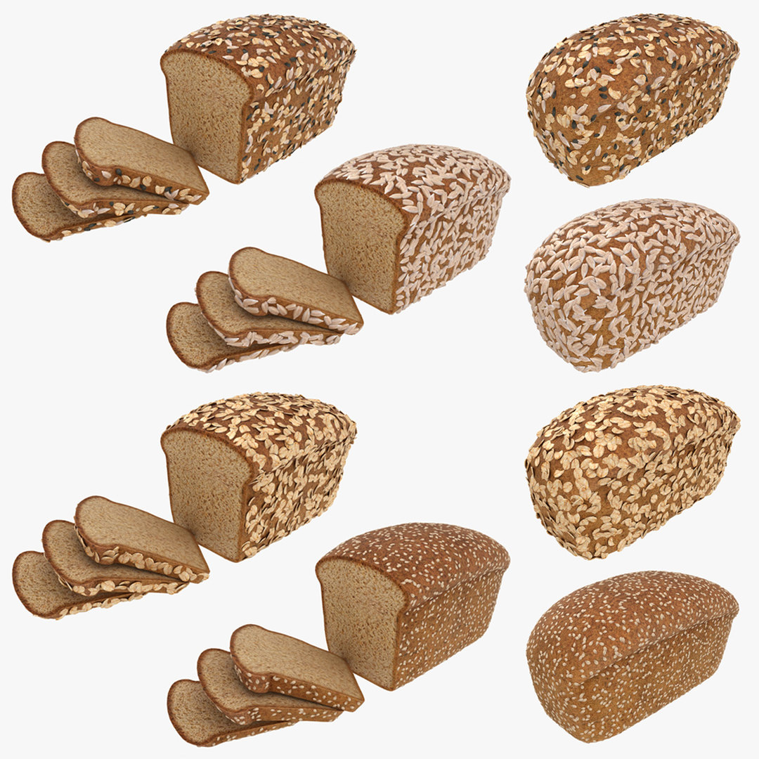 Realistic bread 3D model - TurboSquid 1450141