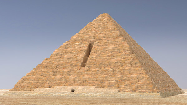 3D menkaure pyramid - TurboSquid 1445695