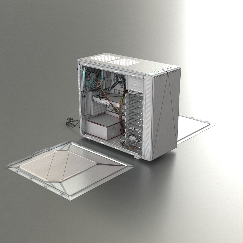 3D model computer assembly - TurboSquid 1386292