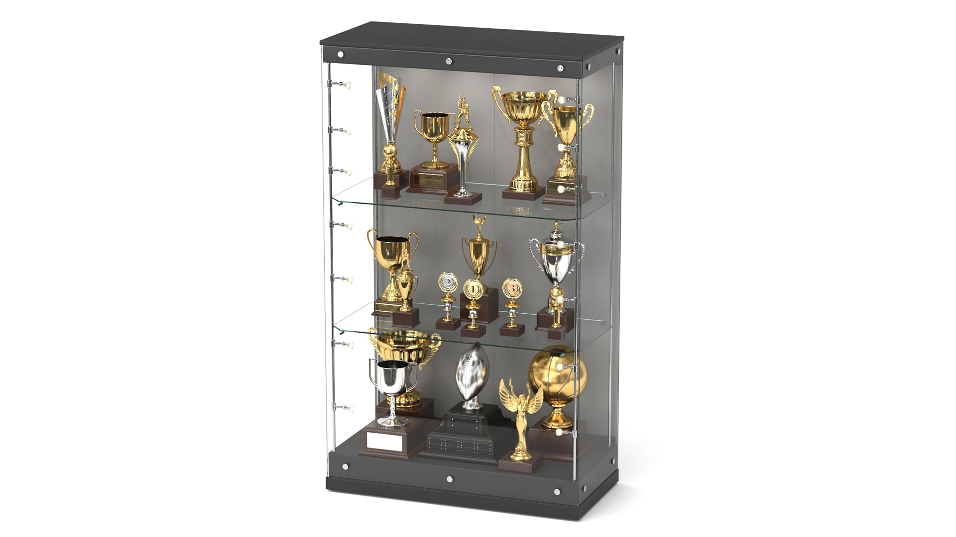 3D realistic trophy case - TurboSquid 1450327