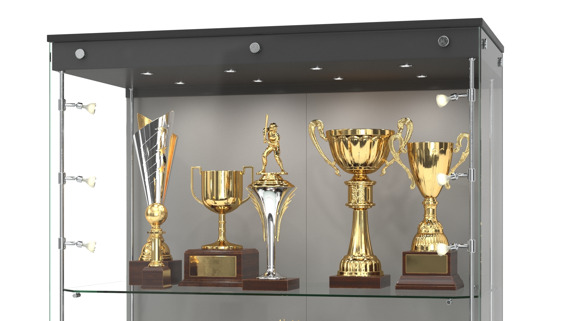 3D realistic trophy case - TurboSquid 1450327