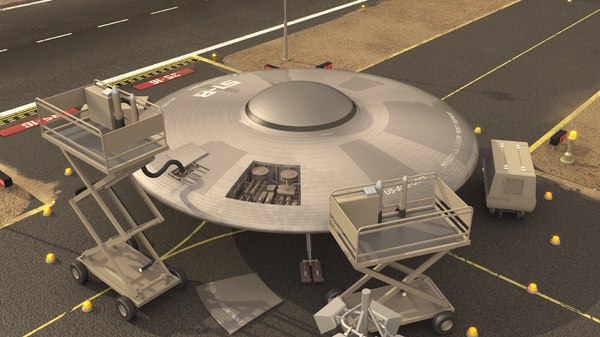 3D area 51 military base model - TurboSquid 1450420