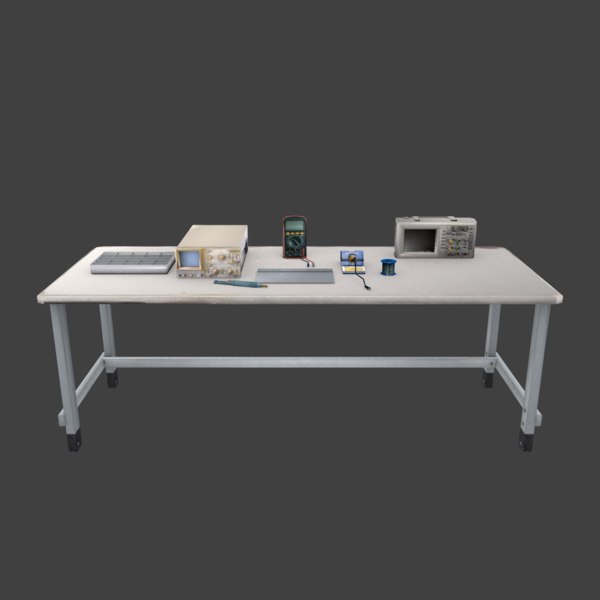 Laboratory Table 3D Models for Download | TurboSquid