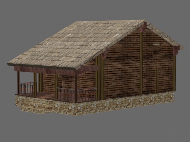 3D model hut - TurboSquid 1450422