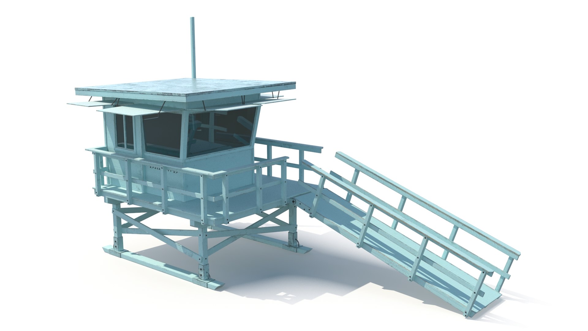 3D rescue tower - TurboSquid 1450713