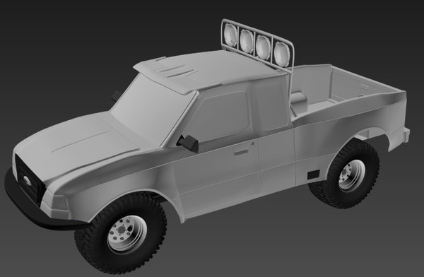 Ford Ranger 3D Models for Download | TurboSquid