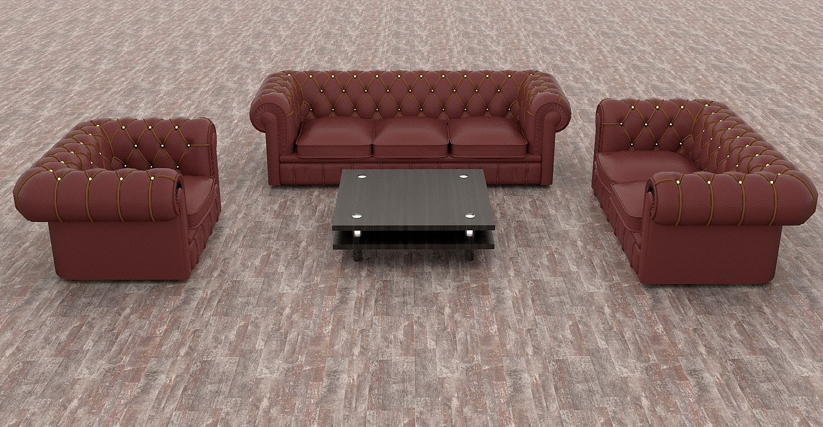 Leather seating offices interior 3D model - TurboSquid 1450759