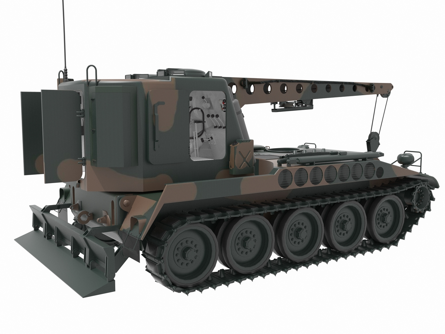 M578 light recovery vehicle 3D model - TurboSquid 1450768