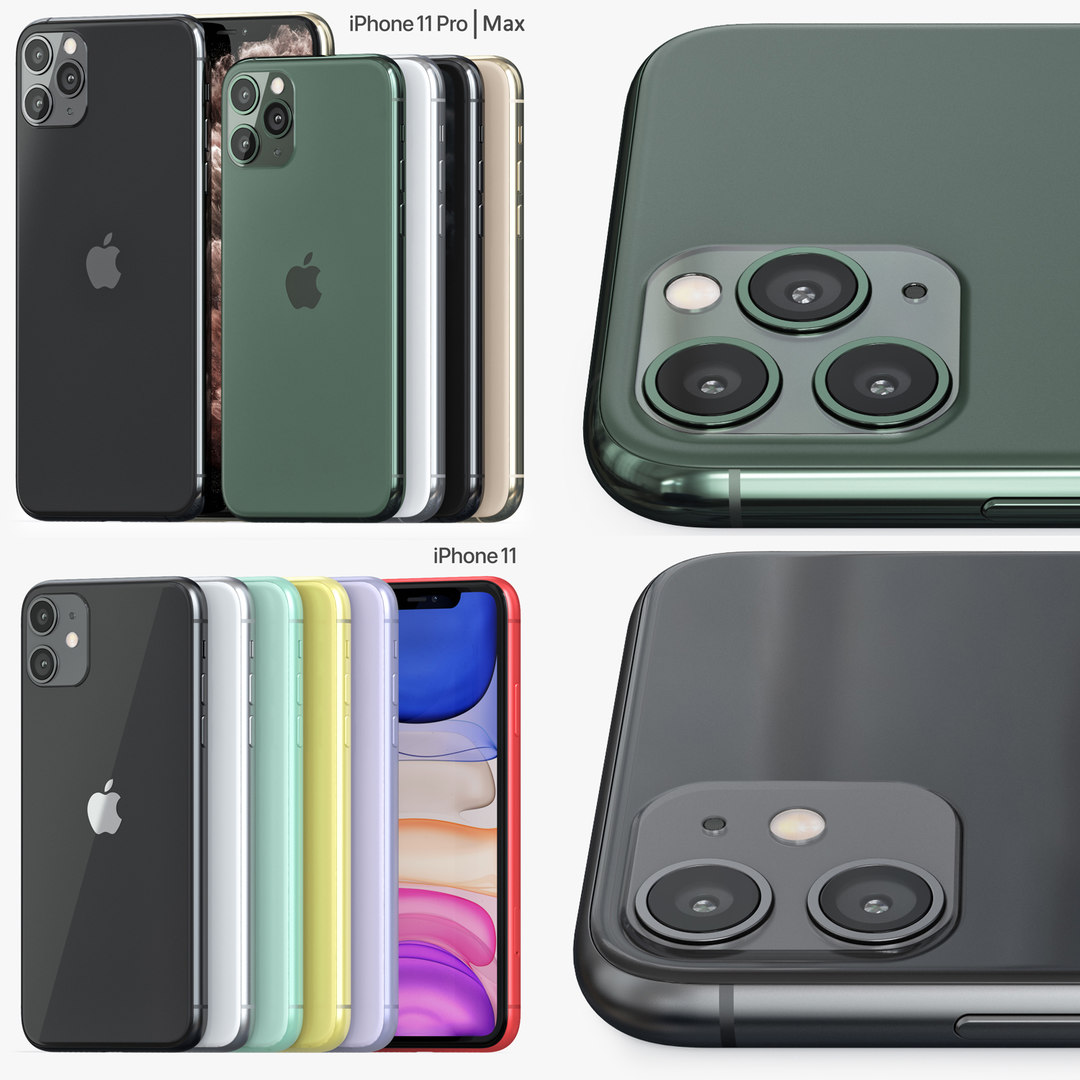 Iphone 11 pro color 3D model - TurboSquid 1450661