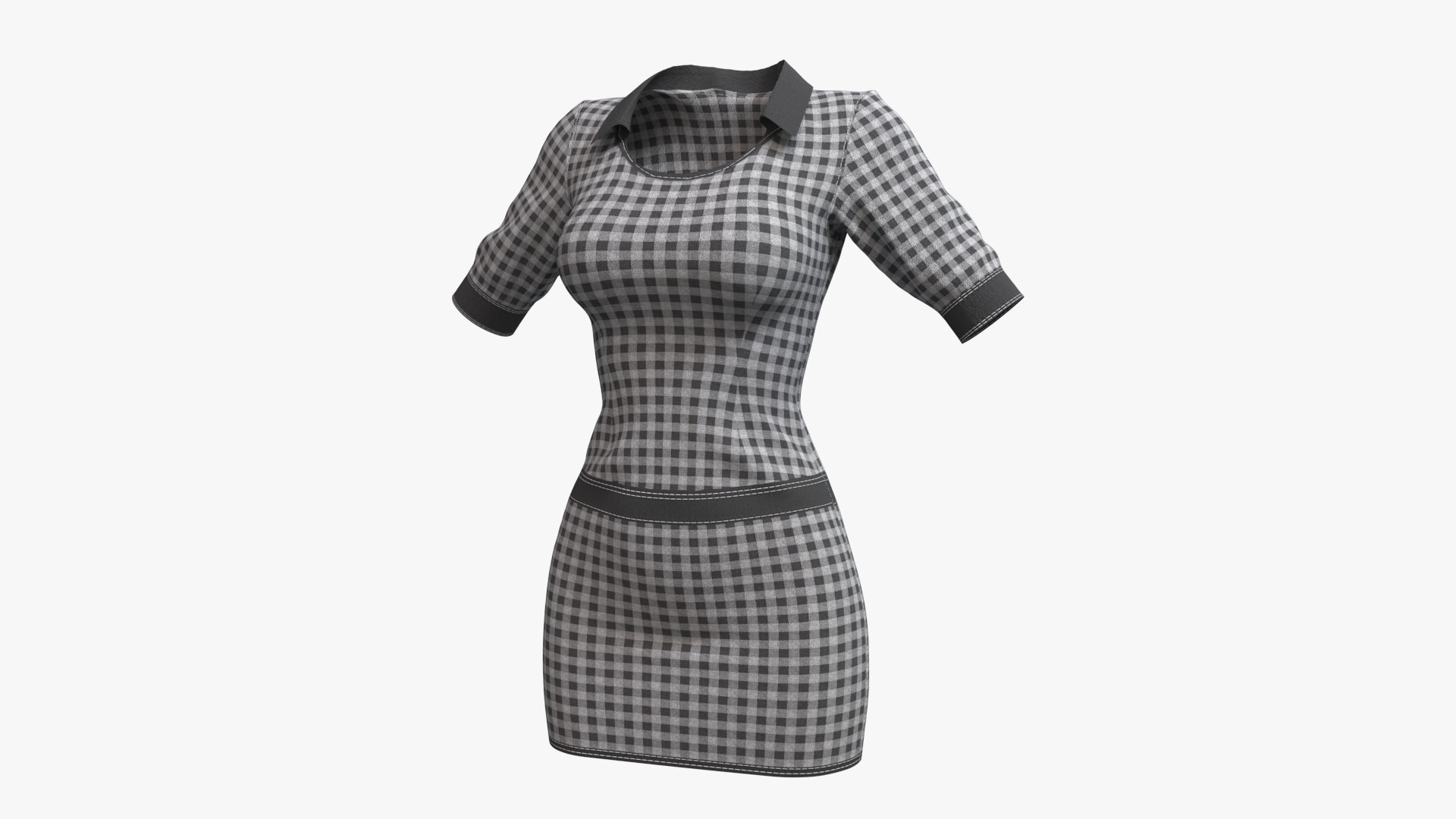 3D model women cloth set 003 - TurboSquid 1450878
