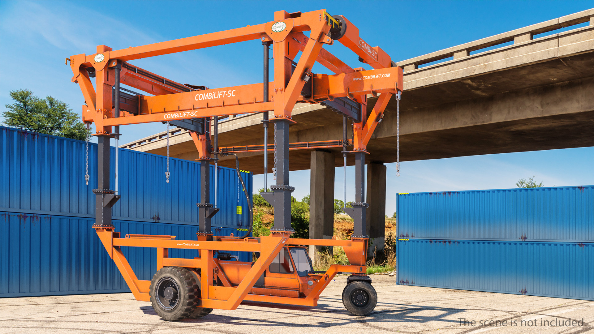 3D combi-sc range straddle carrier model - TurboSquid 1451105