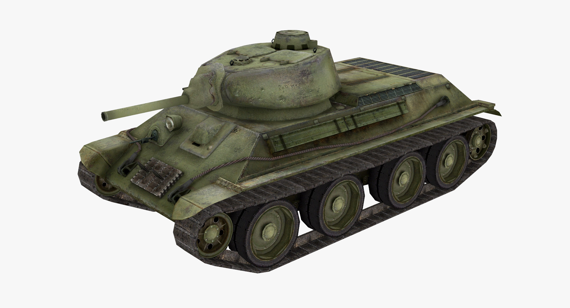 Tank a-20 3D model - TurboSquid 1450917