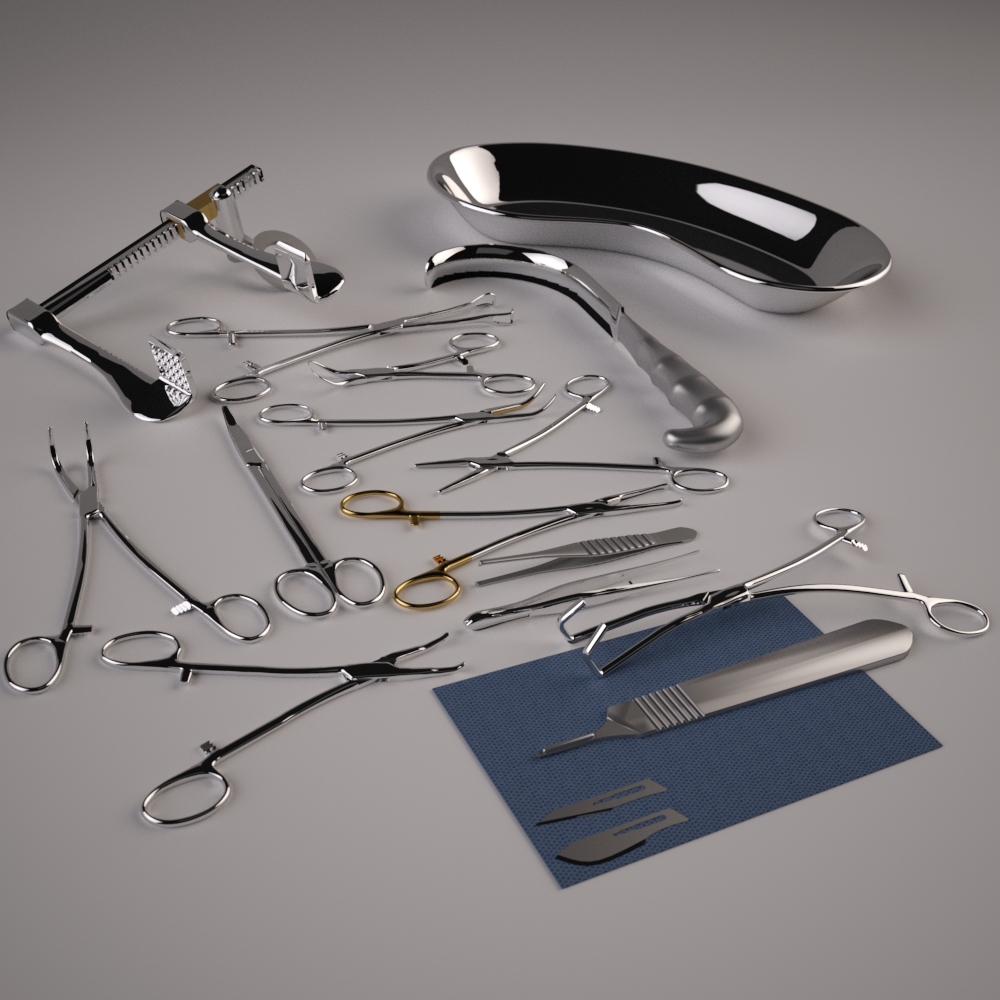 Medical tools model - TurboSquid 1451080
