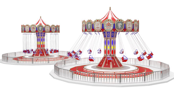 3D model carousel - TurboSquid 1349536