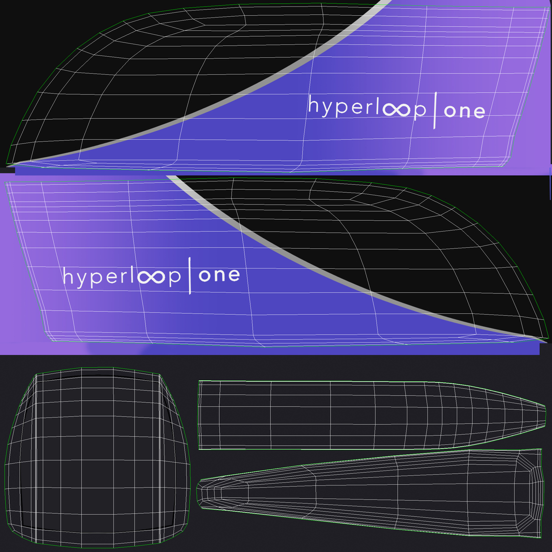 3D model hyperloop train - TurboSquid 1451191