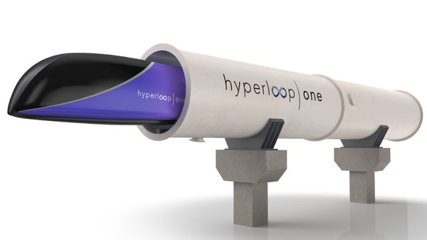 3D model hyperloop train - TurboSquid 1451191