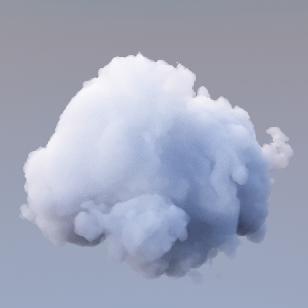Cloud 17 3D model - TurboSquid 1451245