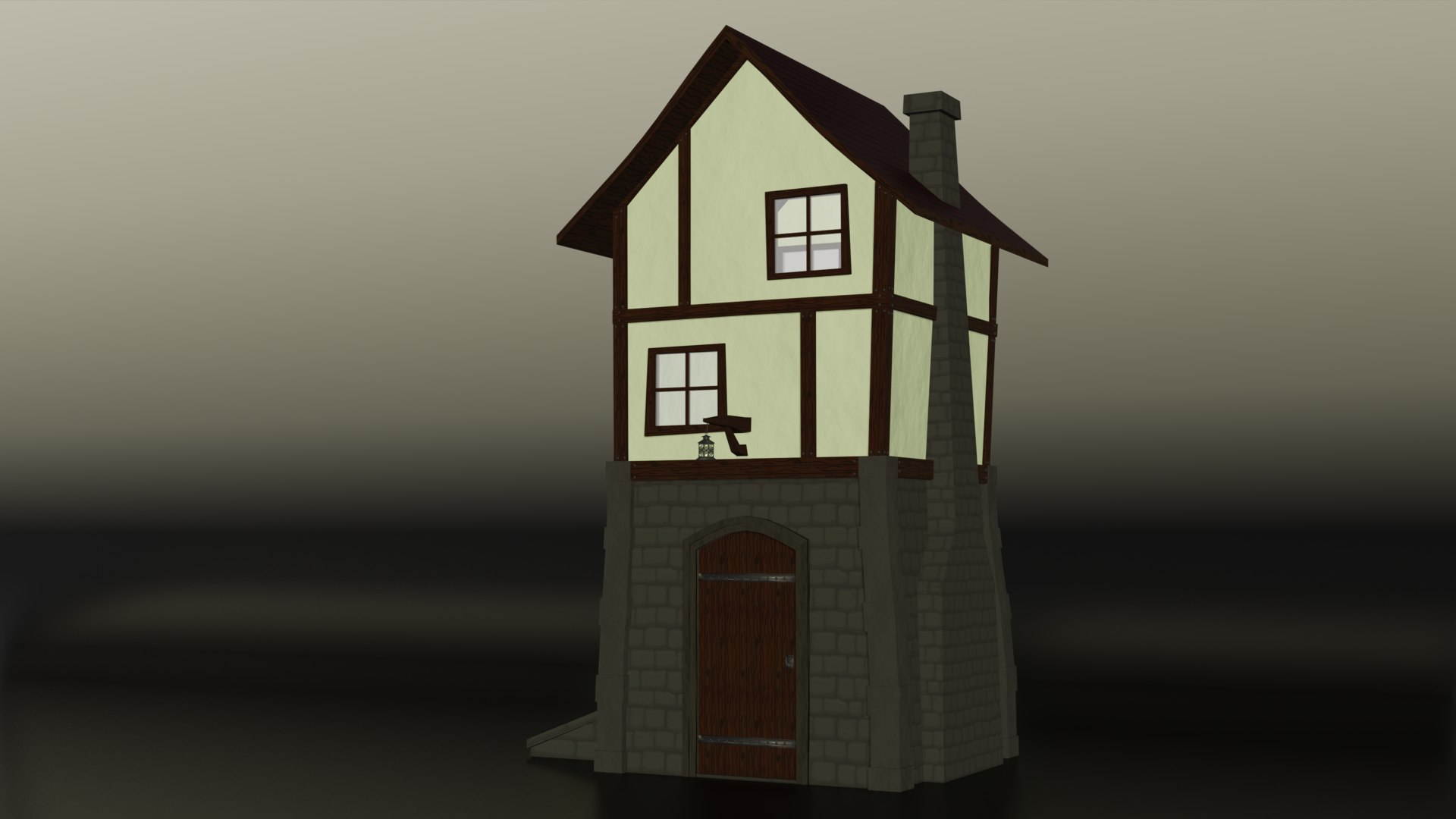 Free 3D stylized building - TurboSquid 1451567