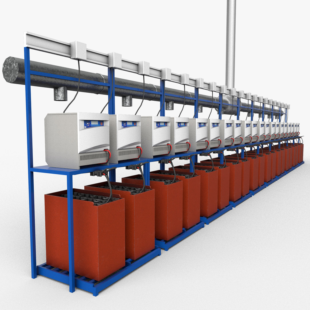 3D battery bay module - TurboSquid 1451868