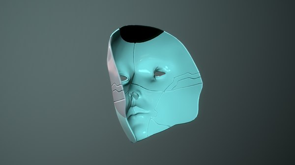 3D low-poly ghost shell model - TurboSquid 1451913