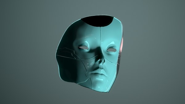 3D low-poly ghost shell model - TurboSquid 1451913