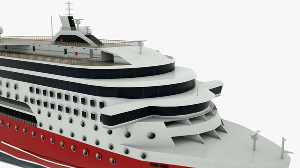 3D model passenger ferry viking line - TurboSquid 1451877