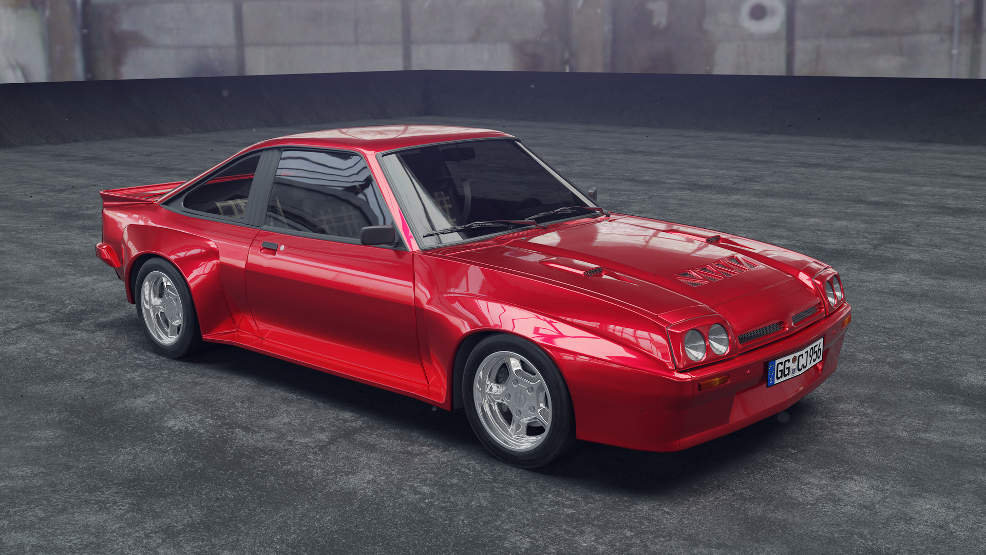 3D opel manta model - TurboSquid 1192673