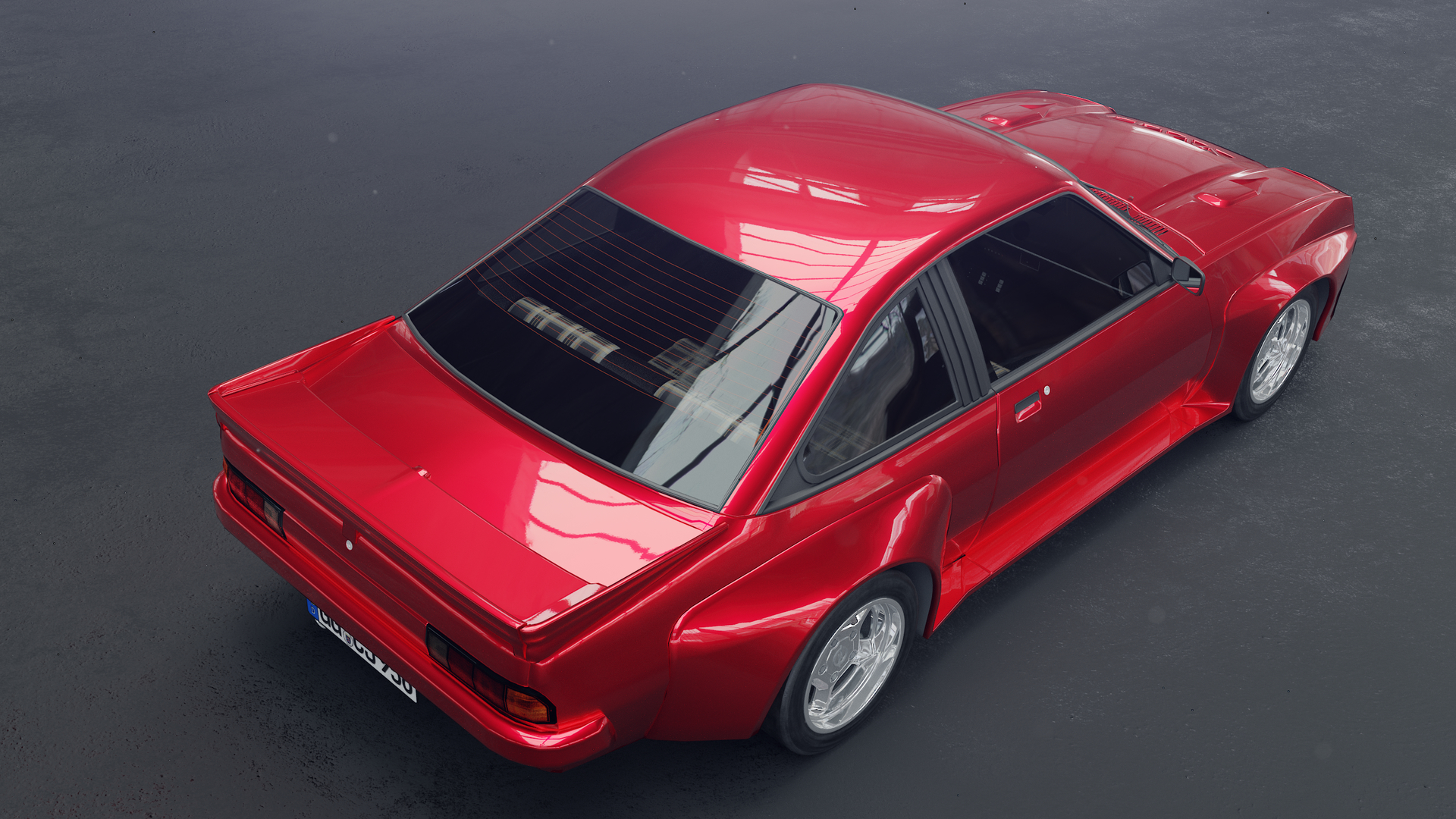3D opel manta model - TurboSquid 1192673
