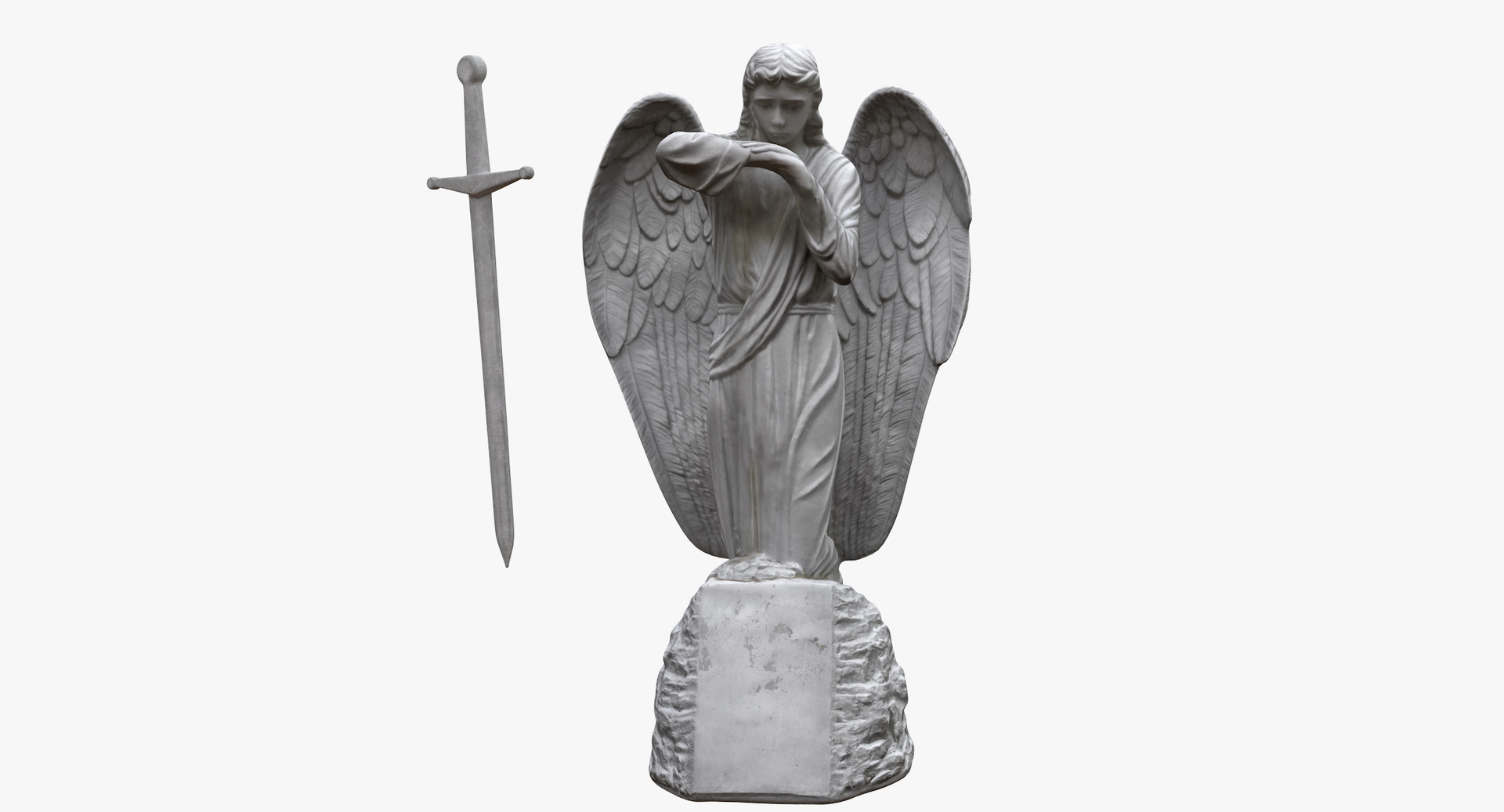3D angel sword - TurboSquid 1452063