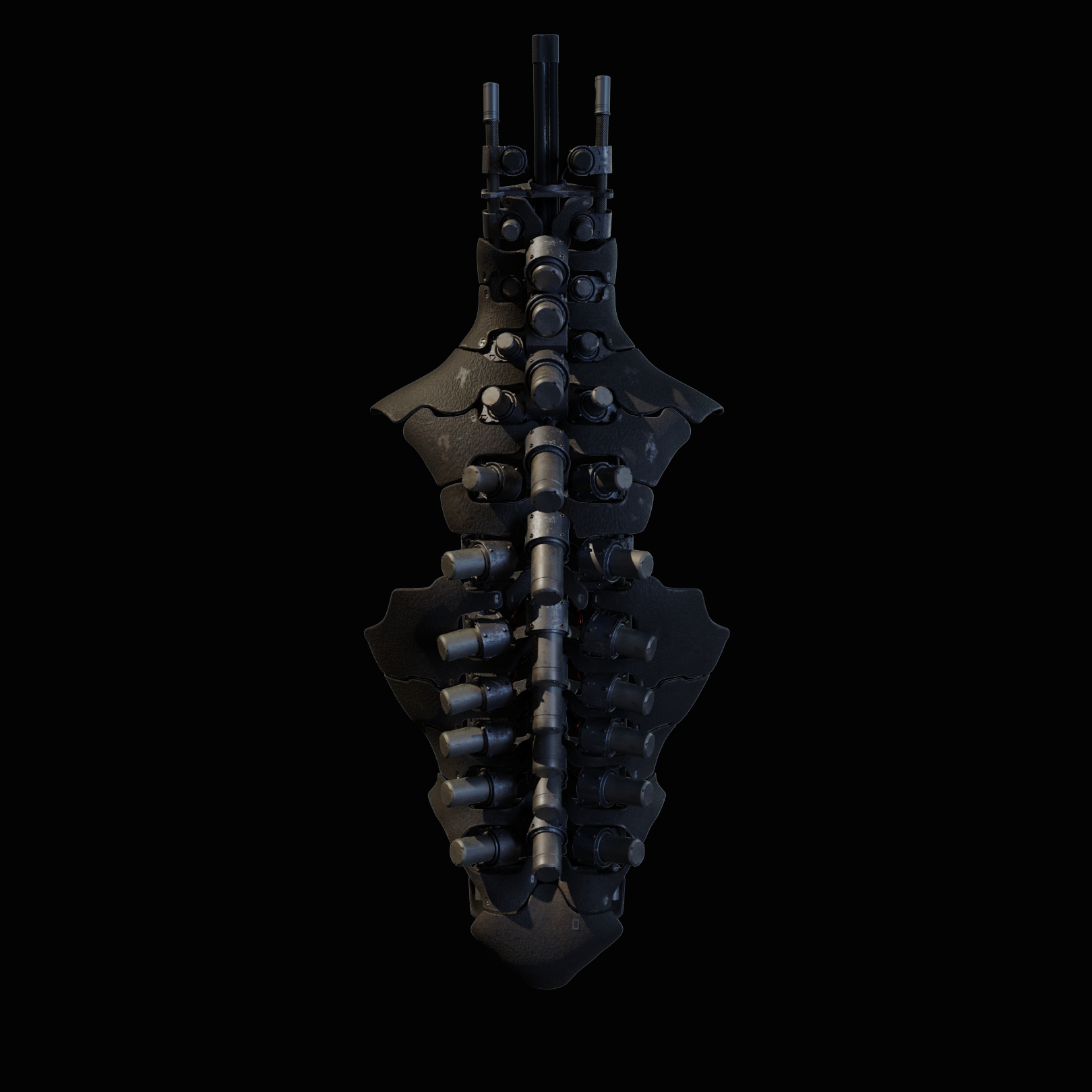 Spine mechanical 3D - TurboSquid 1452228