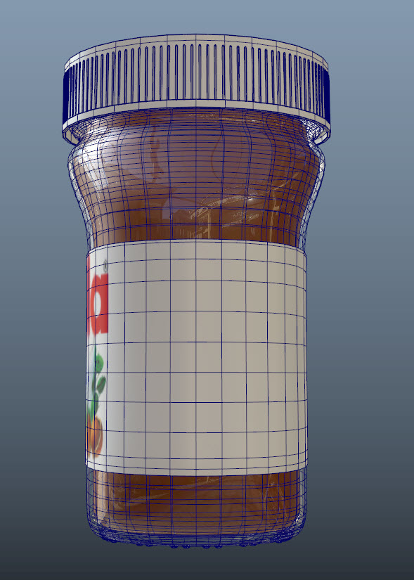 3D model nutella jar - TurboSquid 1452330
