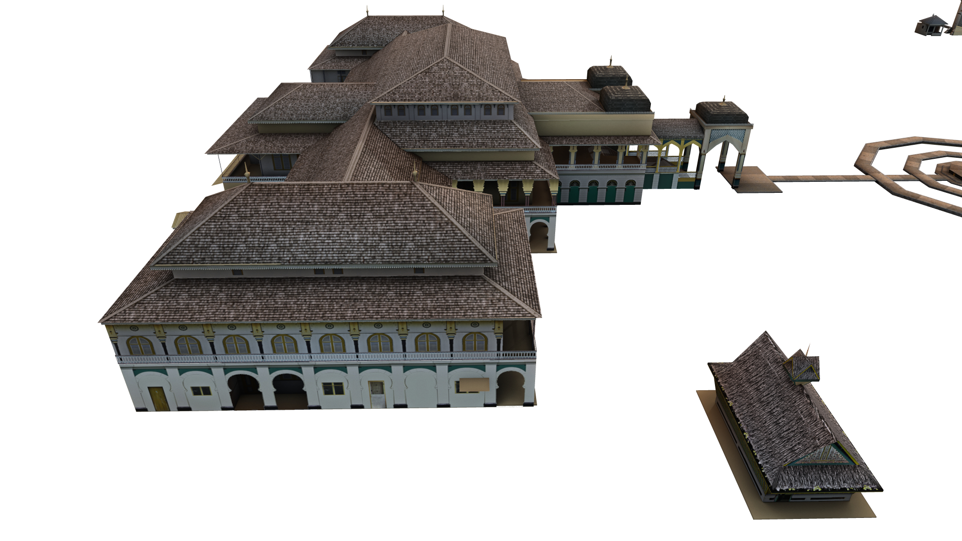 Maimoon palace maimun istana 3D - TurboSquid 1452714