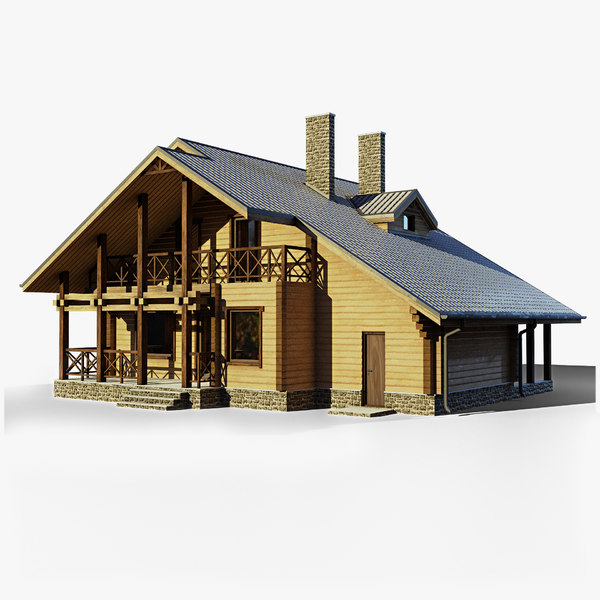 3D Chalet Models | TurboSquid