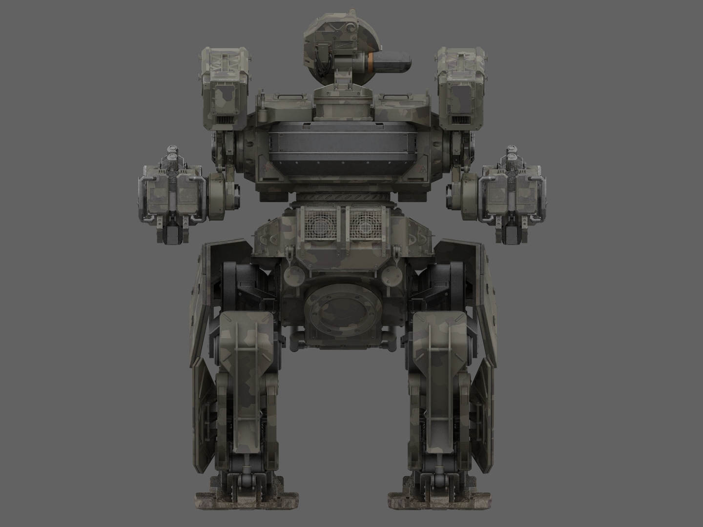 3D mech robot - TurboSquid 1452524