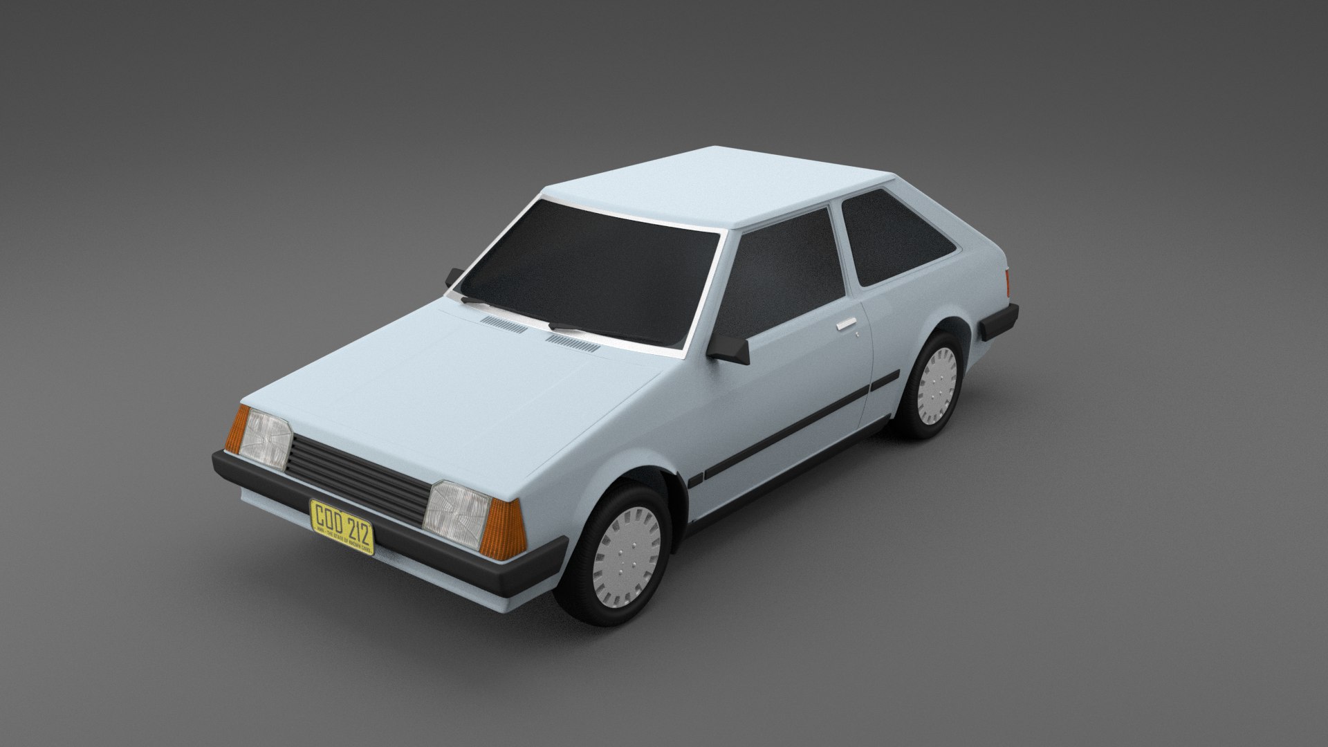 3D mazda 323 model - TurboSquid 1436641