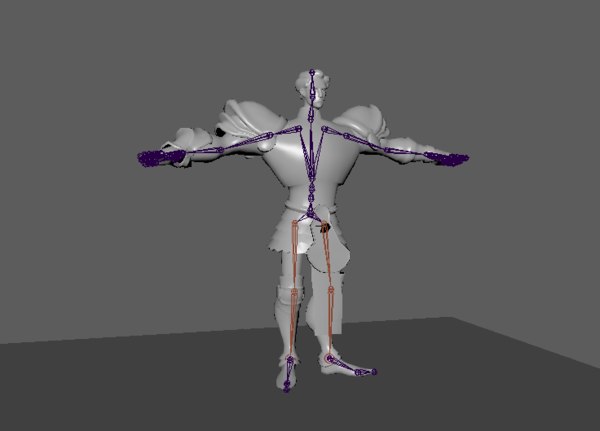 Motion FBX Animation Bow Capture