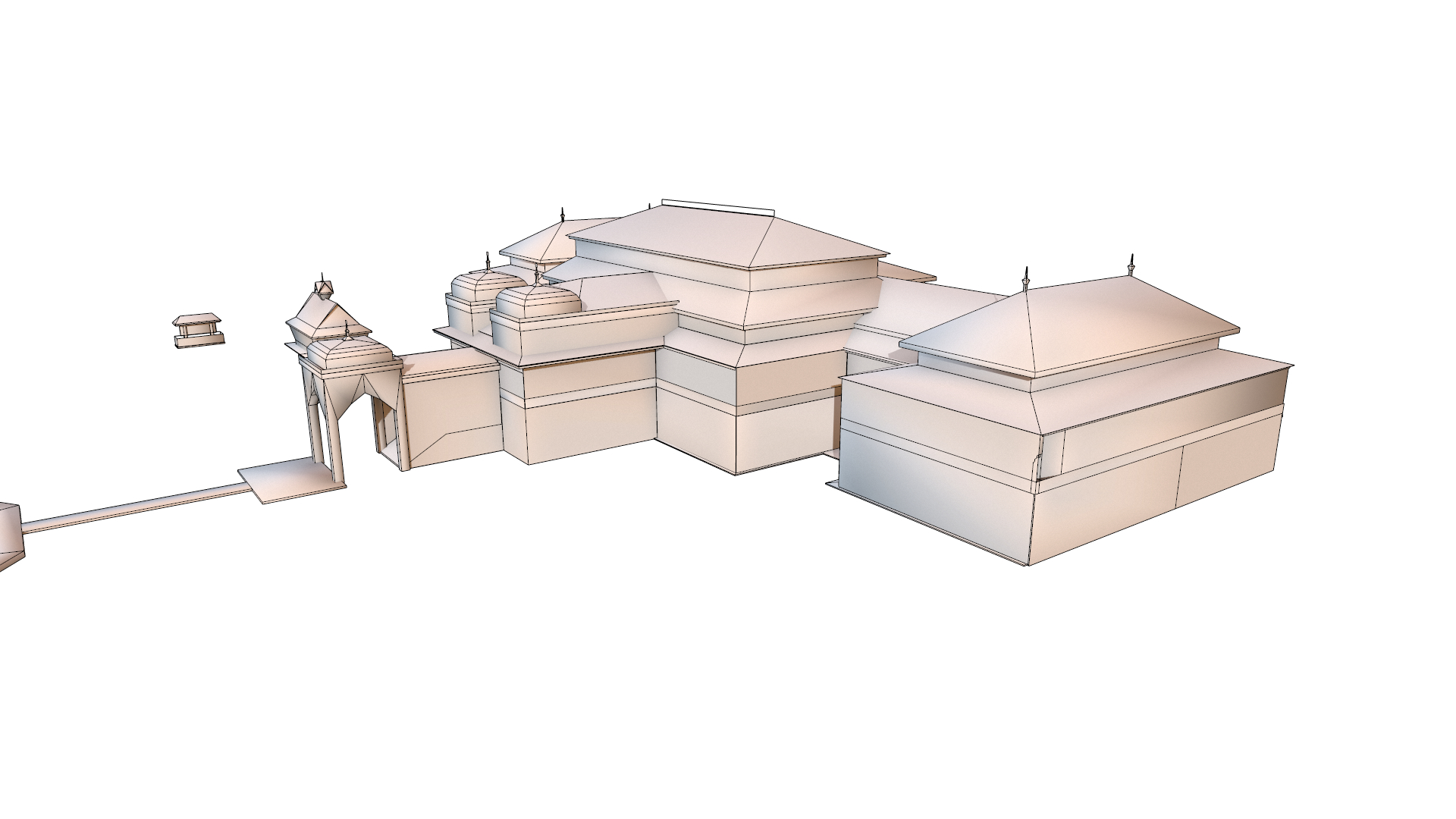 Maimoon palace maimun istana 3D - TurboSquid 1452714