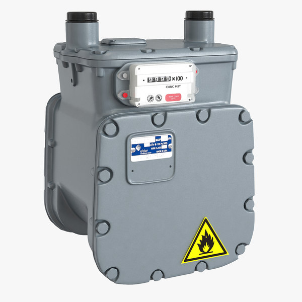 Gas Meter 3D Models for Download | TurboSquid