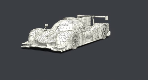 3D ansa motorsports imsa prototype - TurboSquid 1452808