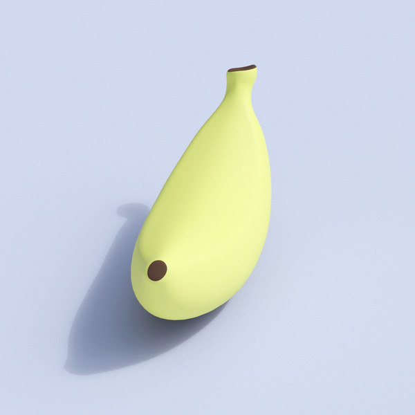 3D stylized banana model - TurboSquid 1453182