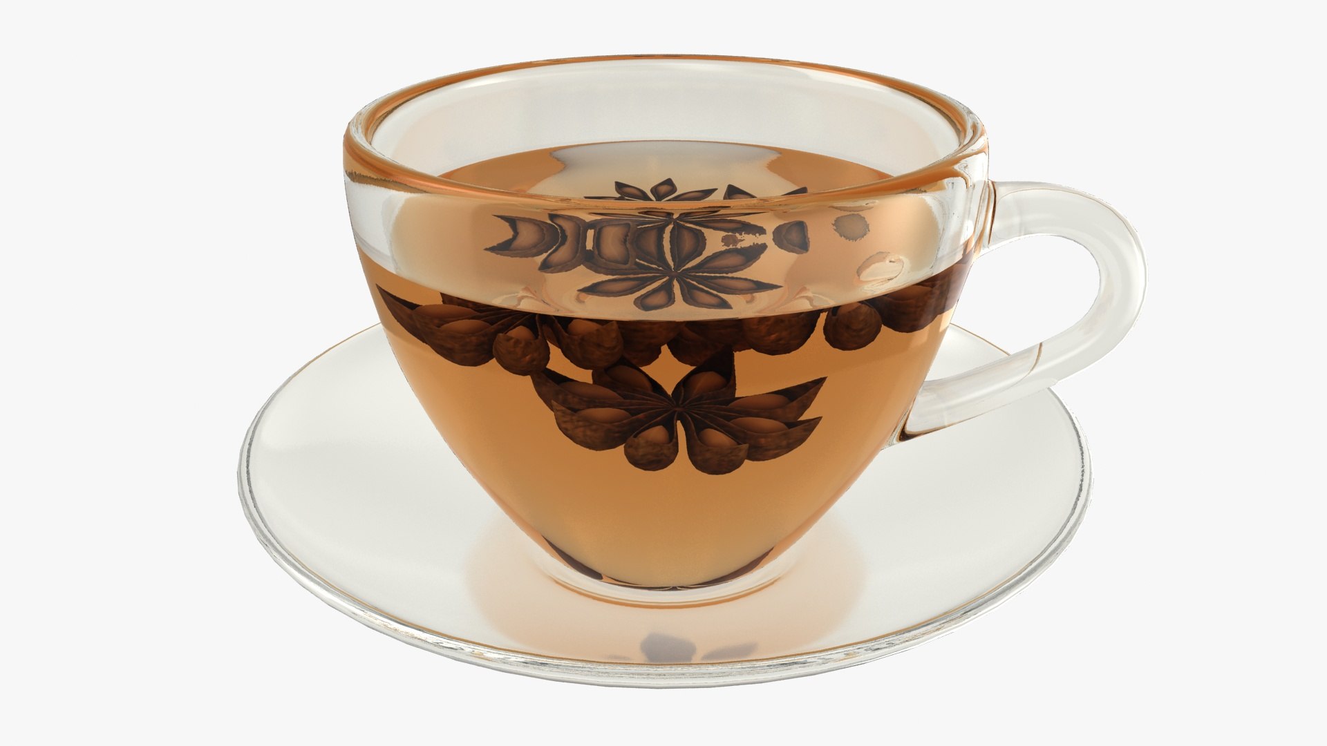 Realistic anise tea 3D model - TurboSquid 1453265