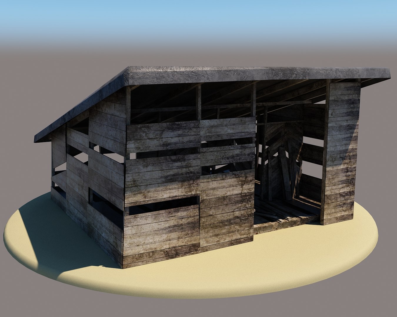 Barn farm 3D model - TurboSquid 1453275