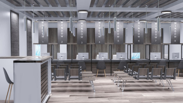 Waiting room customer 3D - TurboSquid 1453313