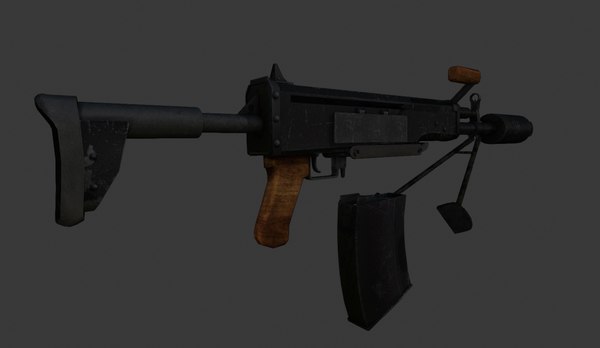 Fuzil 6P62 12.7mm Modelo 3D - TurboSquid 1453284